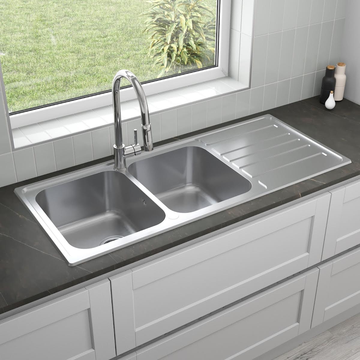 Stainless Steel Kitchen Sinks - Plumbworld