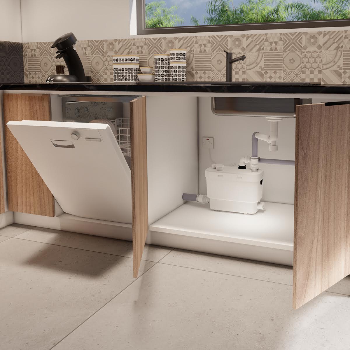 Saniflo Sanivite+ Kitchen and Utility Lifting Station - 6004