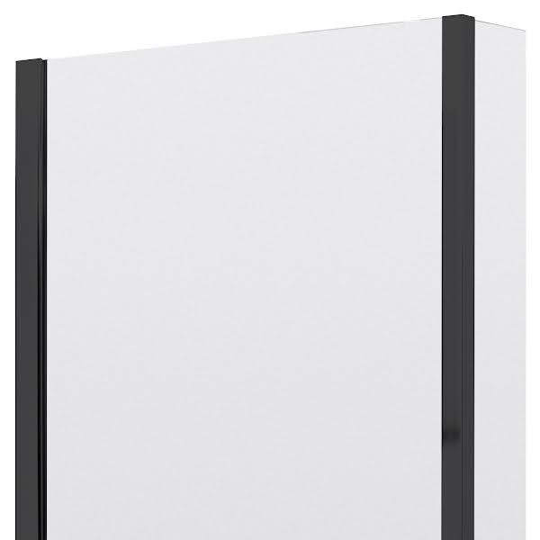 Ceramica L Bath Bundle 1500mm Right Hand - Including Black Shower ...