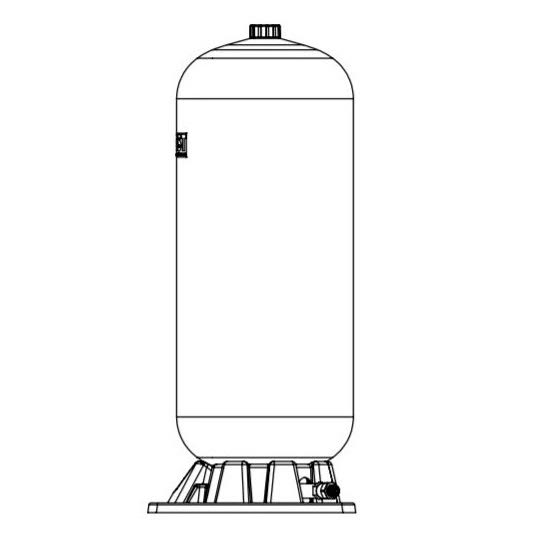 Salamander Accuboost 120L Unpumped Accumulator Tank - ACC-120-TNK