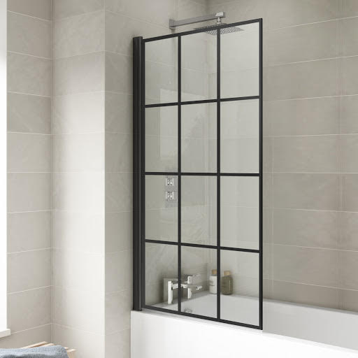 Black Bath Screens - Plumbworld
