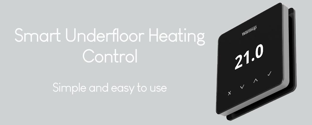 Warmup Element Wifi Underfloor Heating Controller - Dark ELM-01-OB-DC