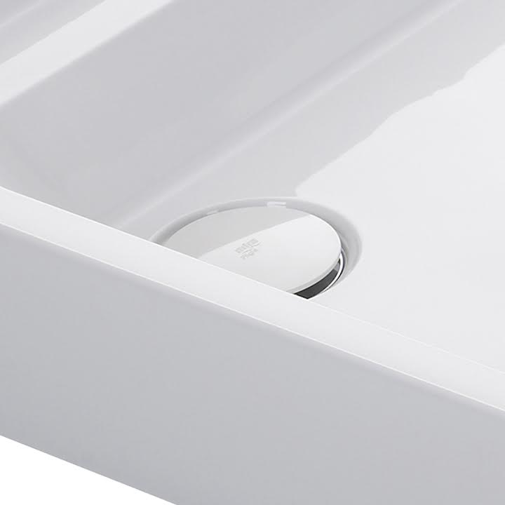 Mira Flight Deep Rectangular Shower Tray 1000 x 800mm 4 Upstands