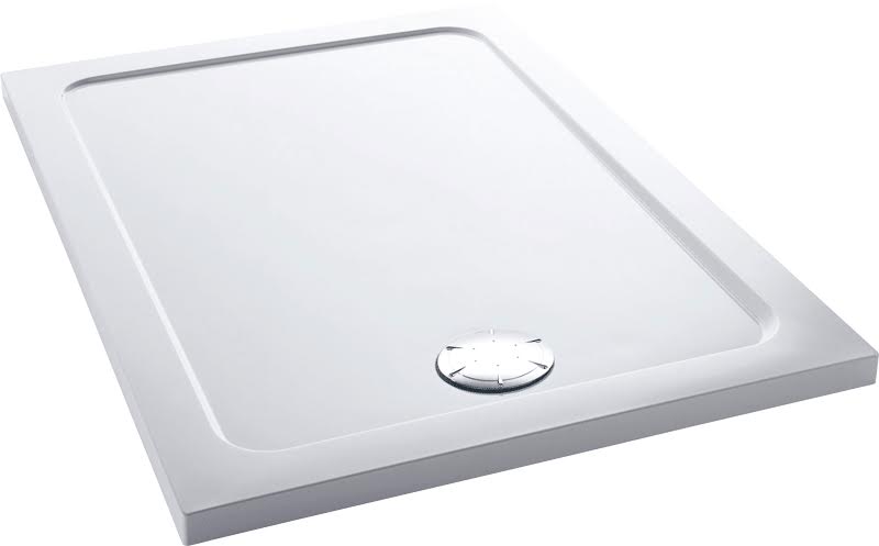 Mira Flight Low Stone Resin Shower Tray Rectangular 1200 x 900