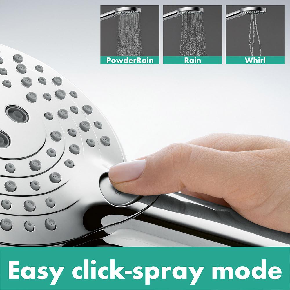 hansgrohe Raindance Select S Hand Shower 120 PowderRain Chrome