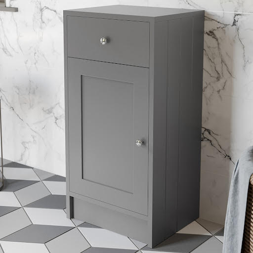 Park Lane Winchester Grey Cloakroom Storage Unit 400mm