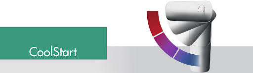 hansgrohe Rebris S 240 CoolStart EcoSmart Basin Mixer Tap - Chrome