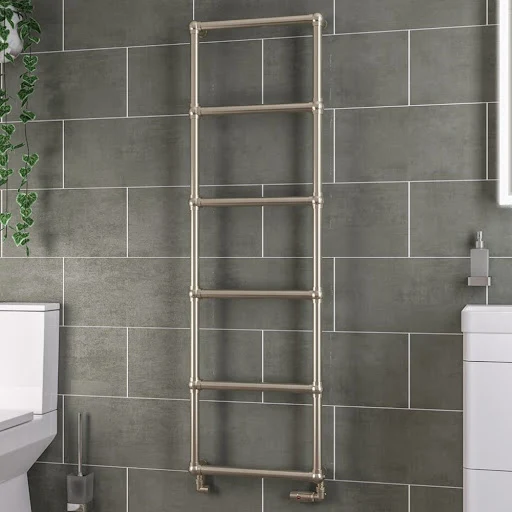 Eastlake Traditional Flat Heated Towel Radiator