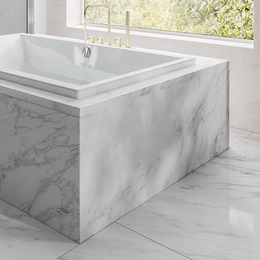 Trojan Grey Tileable Bath Panel 800mm - End EPS