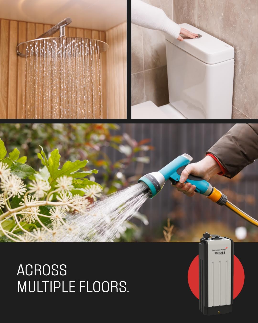 Salamander TankBoost 450L 3.0 Bar Mains Booster Tank TNK-450-SUB