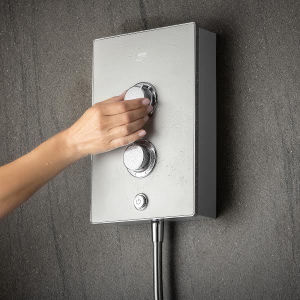 Mira Decor Dual Electric Shower - 10.8kW Warm Silver