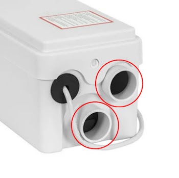 Flo-Force Elite Macerator Lifting Station Waste Pump 2 Inlets Basin ...