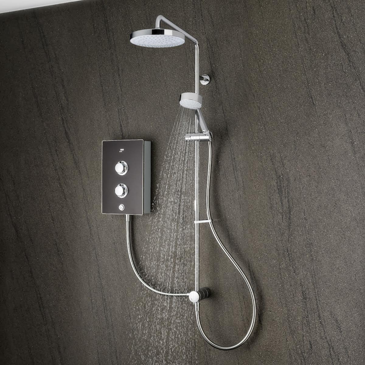 Mira Decor Dual Electric Shower - 10.8kW Black Onyx