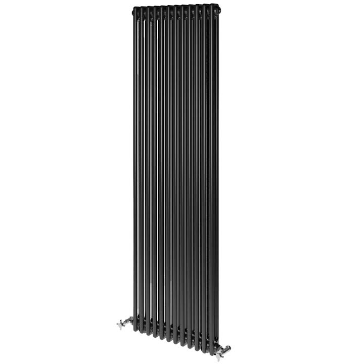 Park Lane Traditional Vertical Colosseum Double Bar Column Radiator ...