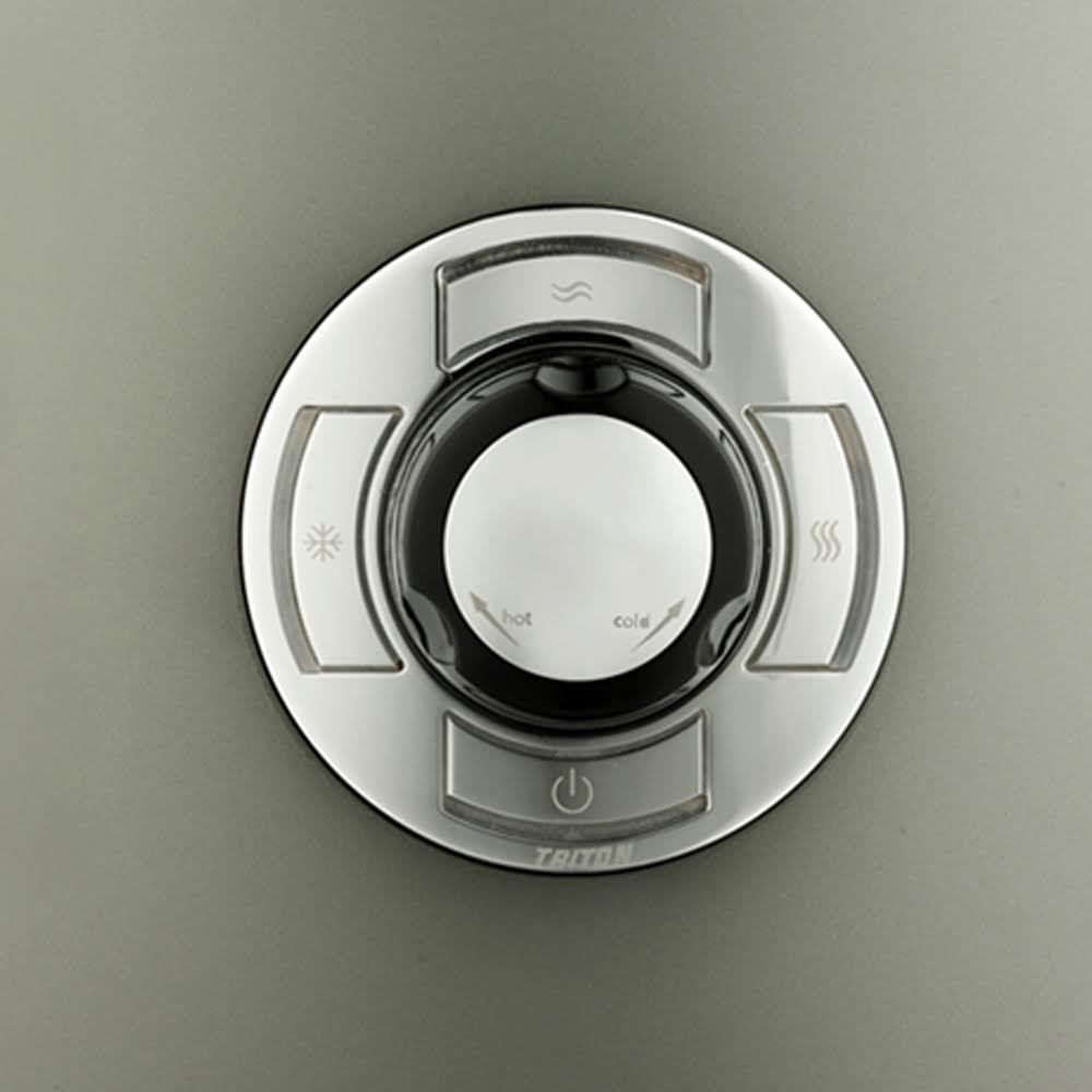 Triton Aspirante Electric Shower Gun Metal 9.5kW - ASP09GUNMTL