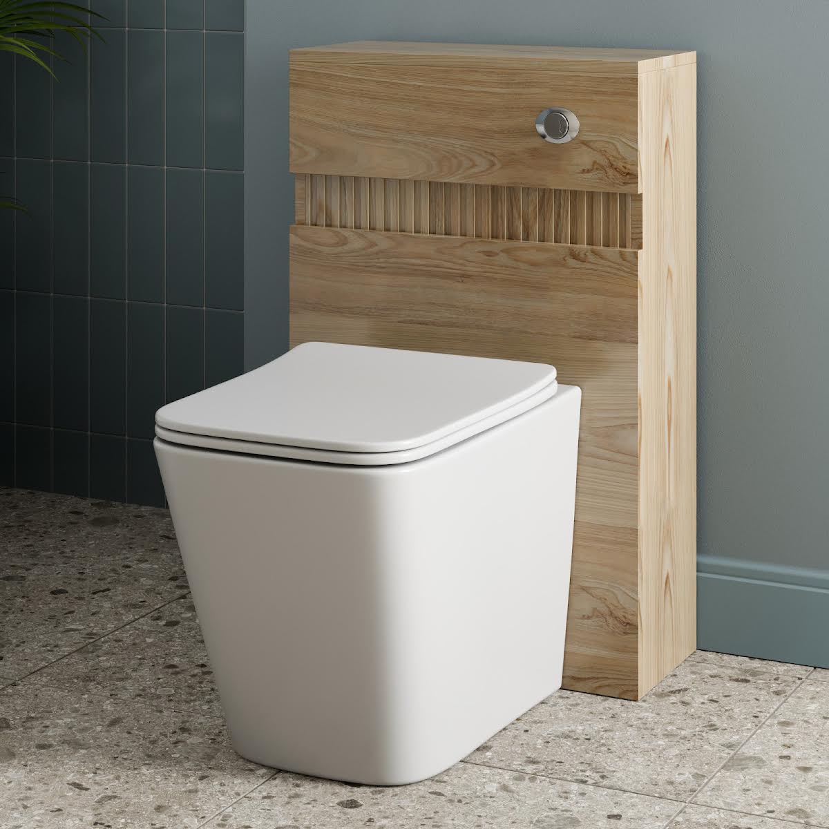 Fluted Bathroom Furniture - Plumbworld