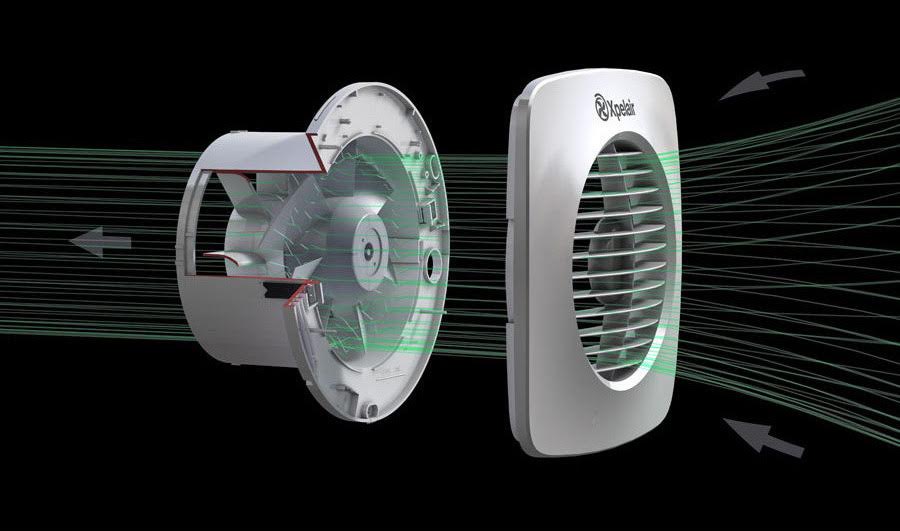 Xpelair Simply Silent DX150HTS Extractor FanTimer/Humidistat