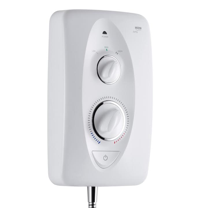 Mira Jump Electric Shower 8.5kW White & Chrome