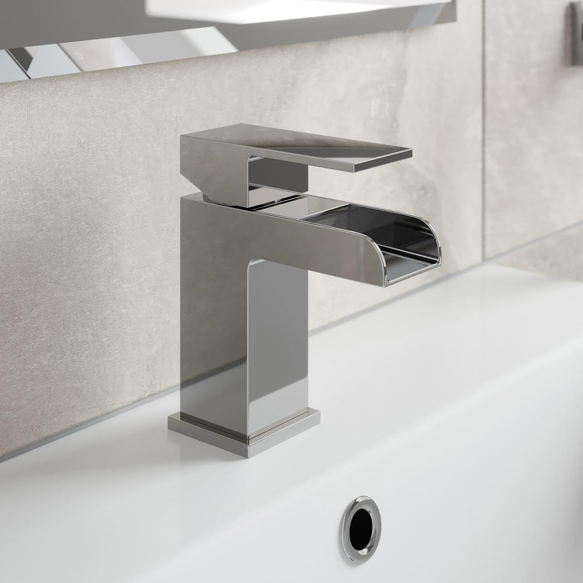 Architeckt Dakota Basin Mixer Waterfall Tap