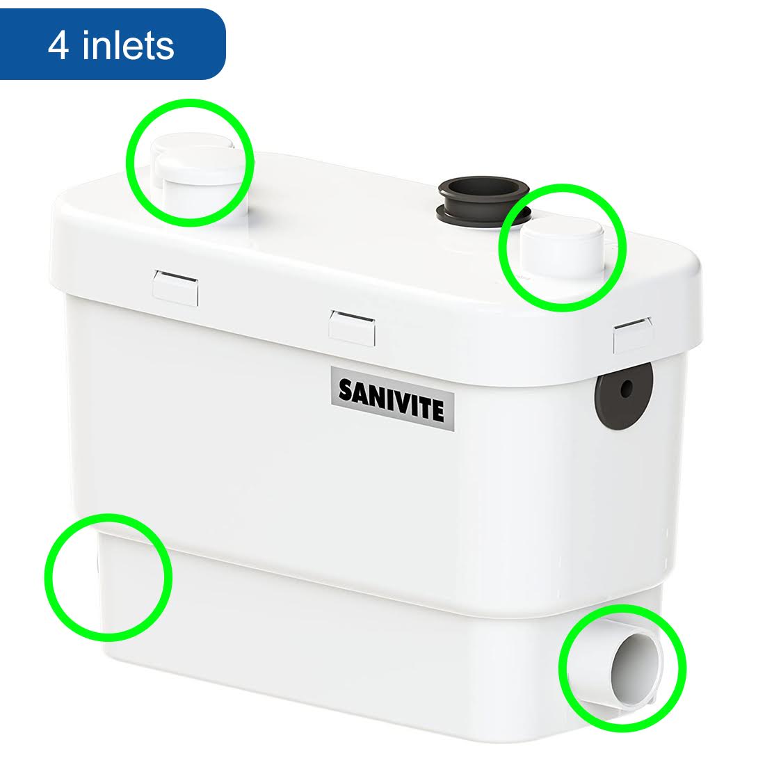Saniflo Sanivite+ Kitchen and Utility Lifting Station - 6004
