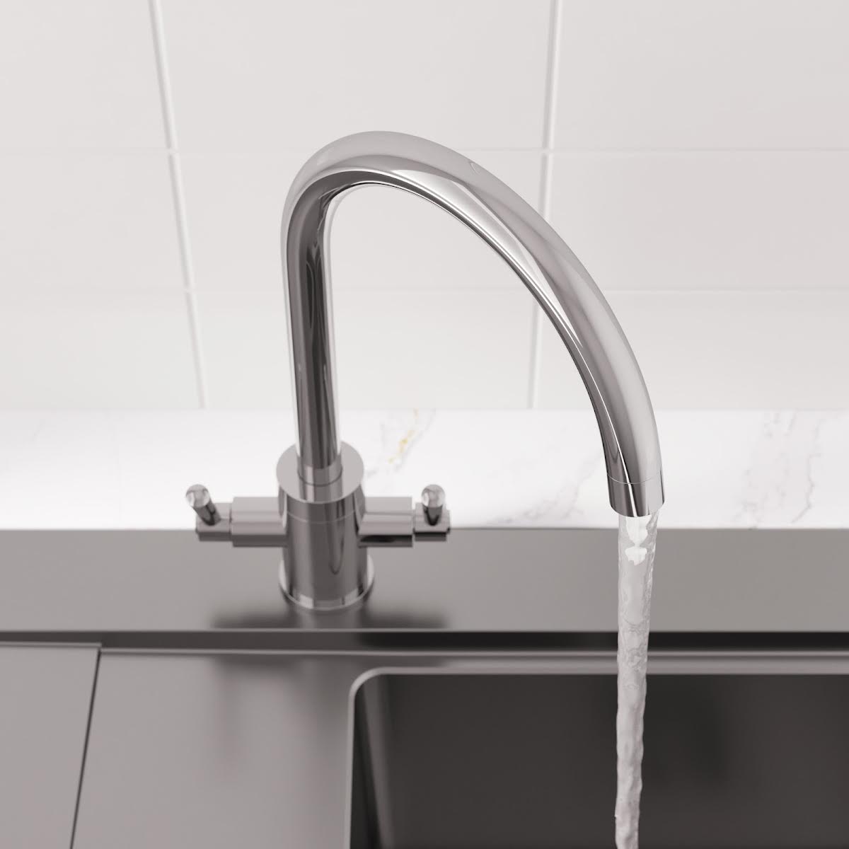 Sauber Thun Kitchen Mixer Tap