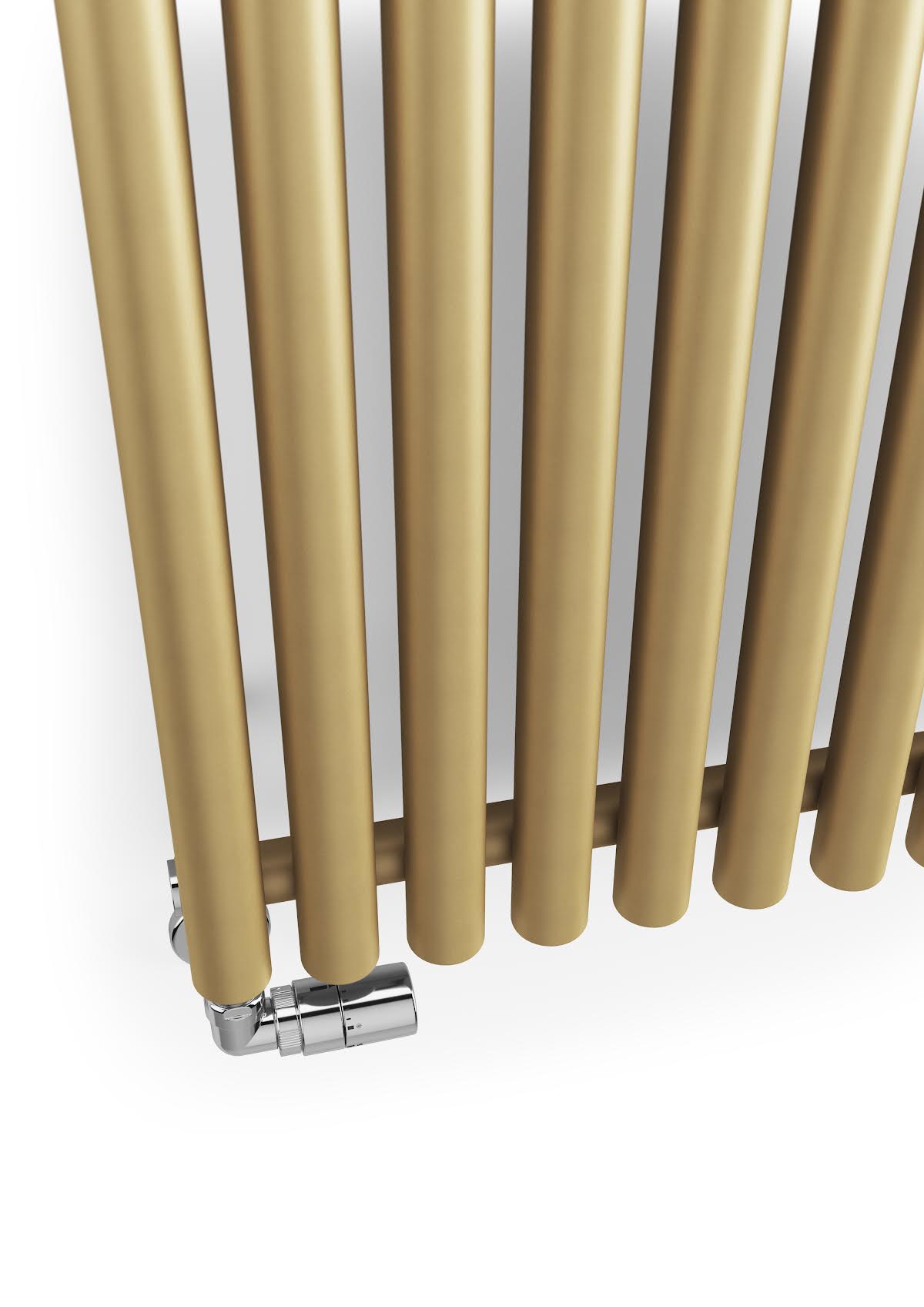 Terma Rolo Room Brass Designer Radiator 1800 x 590 mm