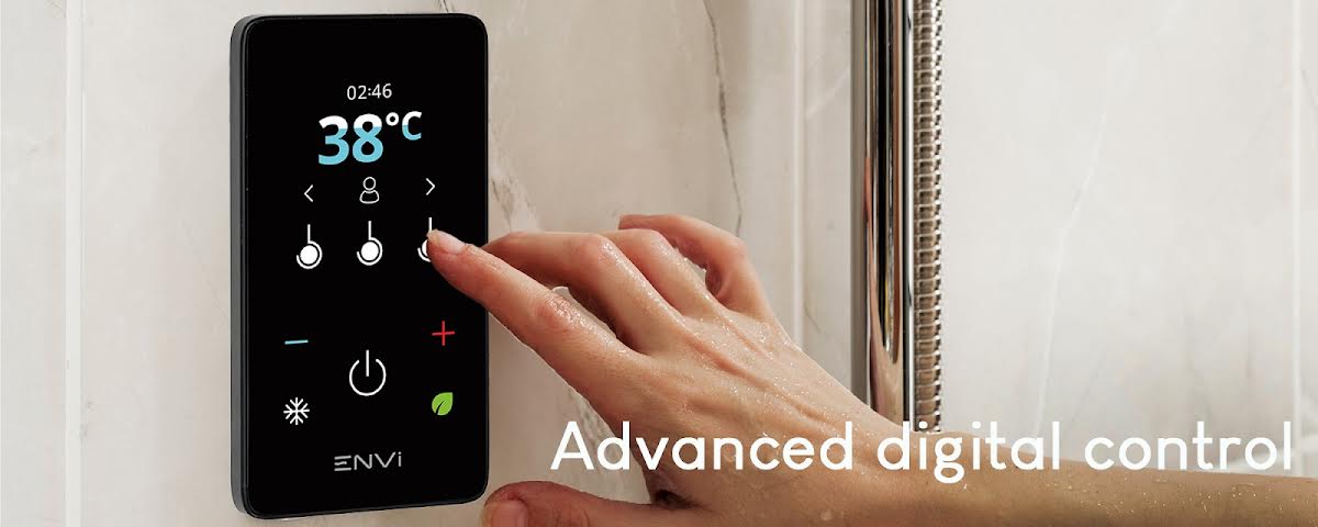 Triton ENVi® DuElec® 10.5kW Dual Electric Shower - Black