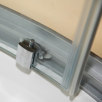 Electric Shower Cubicle Cabin Vidalux Pure E Quadrant 800 Black ...