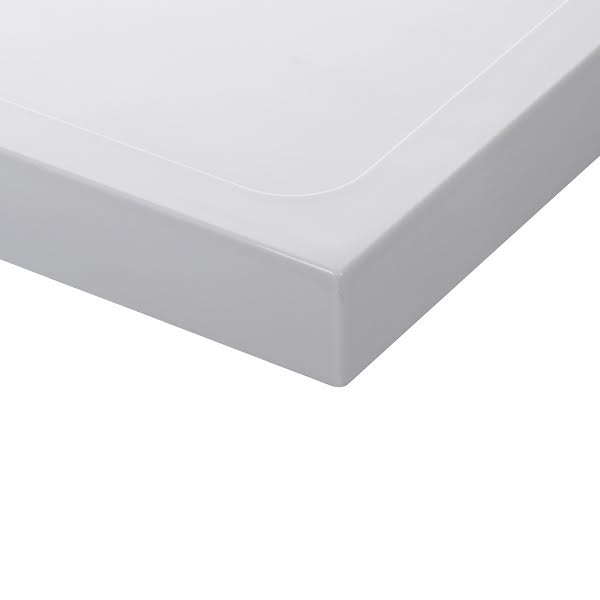 Mira Flight Deep Rectangular Shower Tray 1000 x 800mm 4 Upstands
