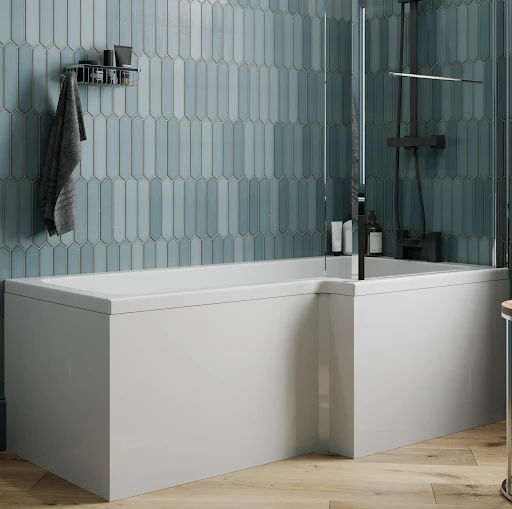 L Shaped Bath Panels - Plumbworld