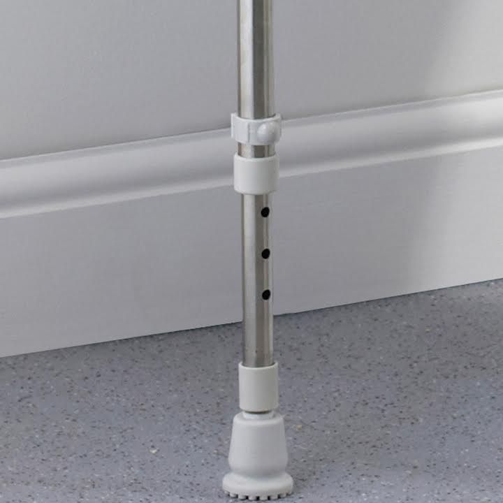 AKW Polished Stainless steel Hinged Fold Up Double Hairpin Rail with ...