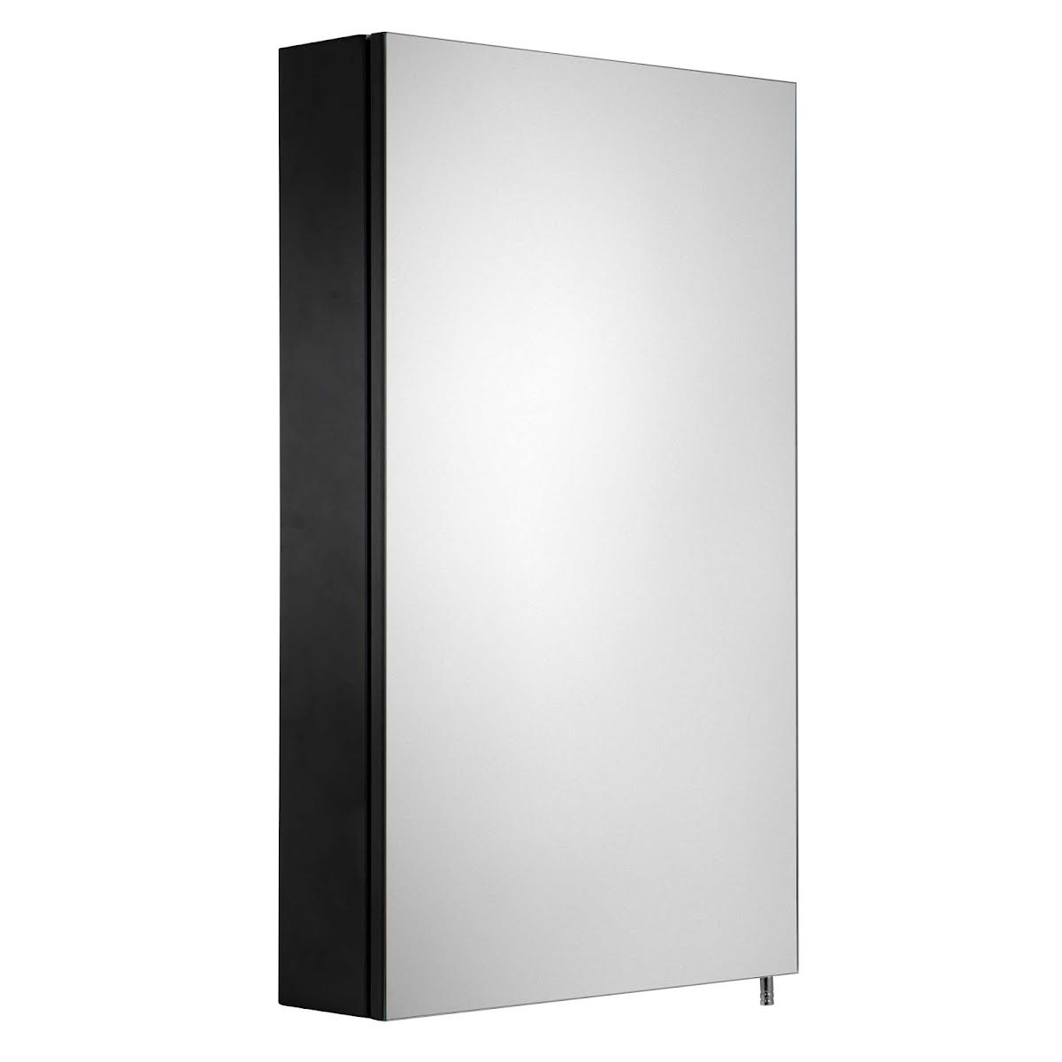 Croydex Dawley Steel Single Door Mirror Cabinet 400 x 670mm