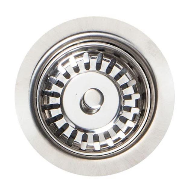 Rangemaster Rustique Ceramic Single Bowl Kitchen Sink with Waste - White