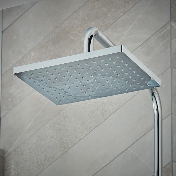 Hansgrohe Vernis Shape Thermostatic EcoSmart Mixer Shower - Square ...