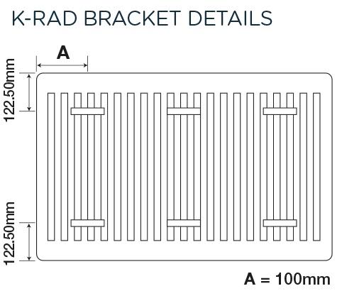 K Rad Kompact Type 22 Double Panel Plus Radiator 600 x 1600mm