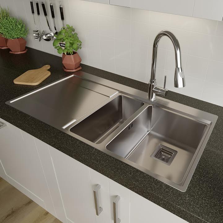 Stainless Steel Kitchen Sinks - Plumbworld