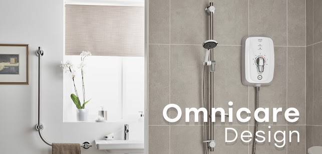 Triton Omnicare Design Thermostatic Electric Shower With Extended Lever
