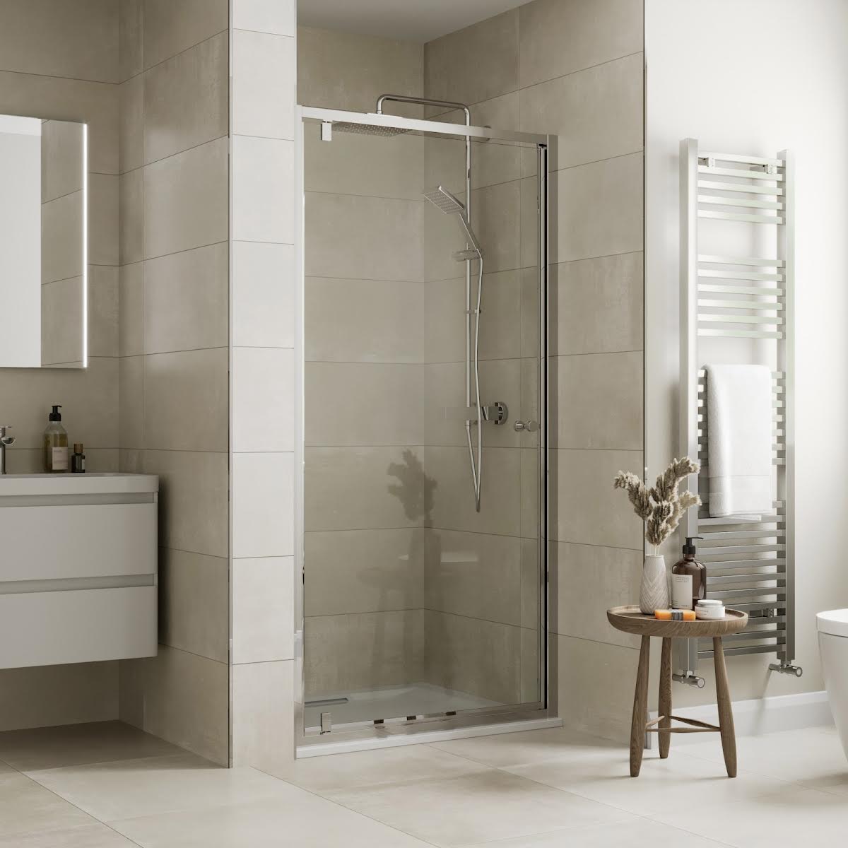Pivot Shower Doors - Plumbworld