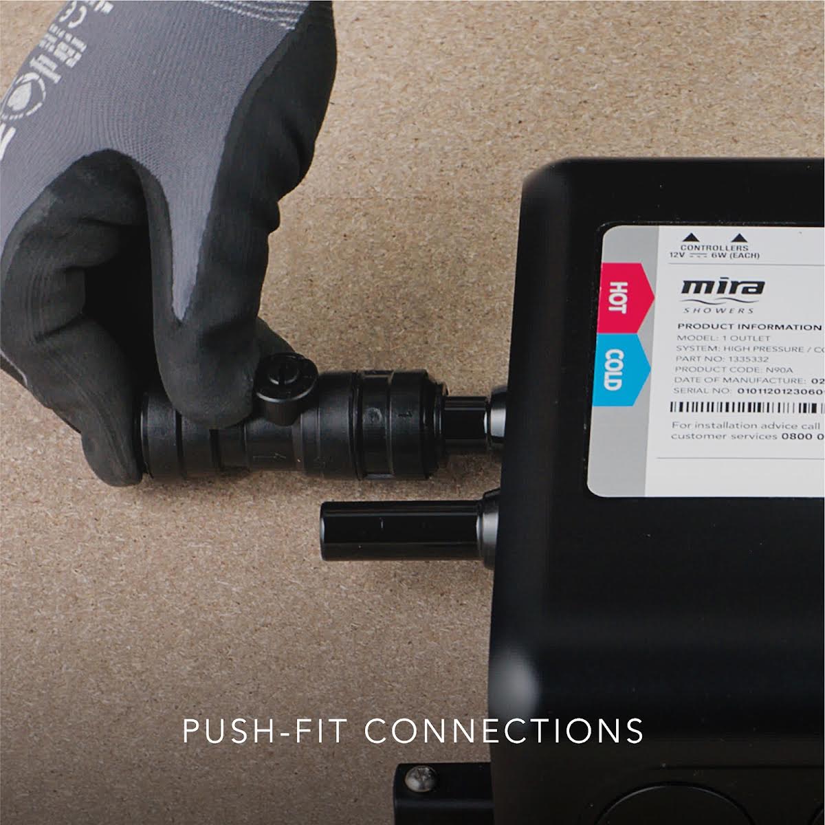 Mira Platinum Single Outlet Valve & Controller - (Gravity Pumped)