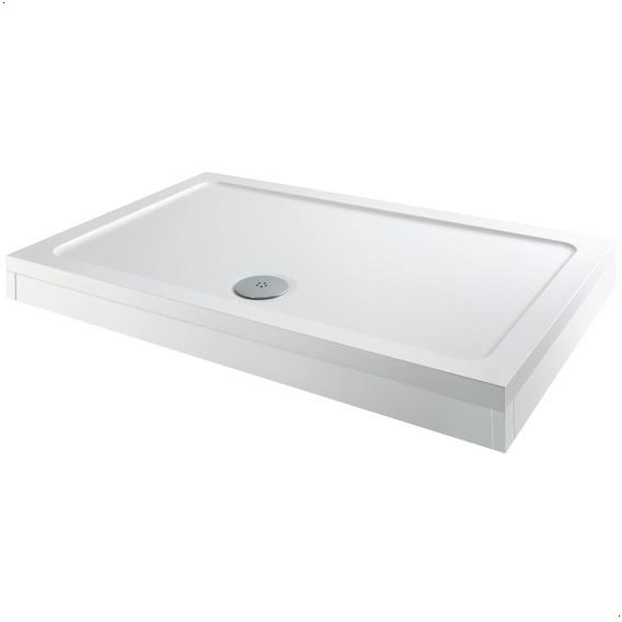 Hydrolux Raised 1400 x 800mm Shower Tray with Waste
