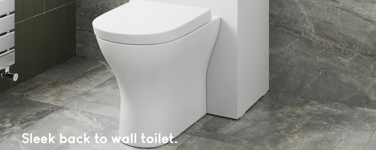 Artis Back to Wall Toilet with Sink on Top White Gloss Unit 500mm