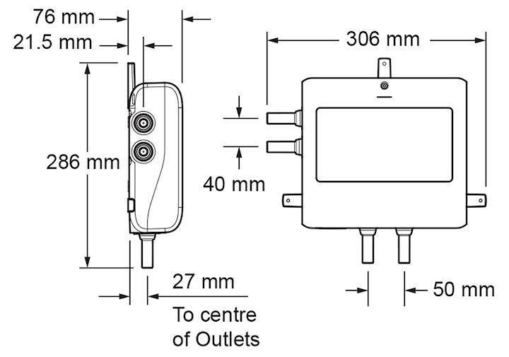Mira Mode Maxim Thermostatic Digital Shower - Rear Fed (High Pressure ...