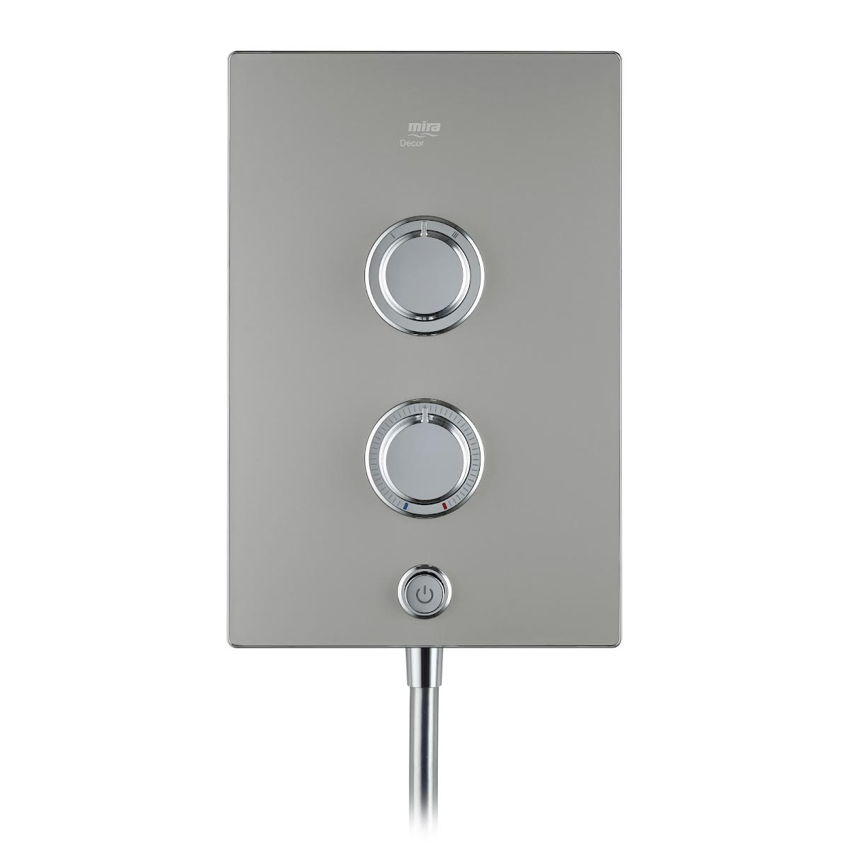Mira Decor Dual Electric Shower - 10.8kW Warm Silver