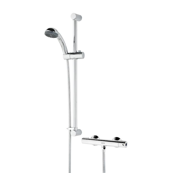 Bristan Zing Thermostatic Safe Touch Bar Mixer Shower - ZI SHXSMCT C