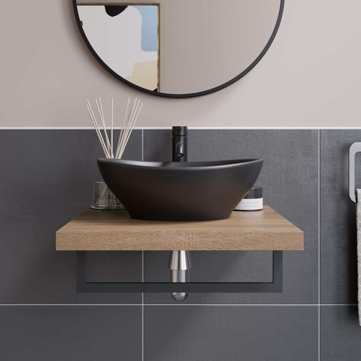 Floating Basin Shelves - Plumbworld