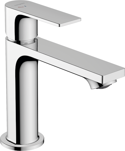 hansgrohe Rebris E 110 CoolStart Ecosmart Basin Mixer Tap - Chrome