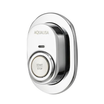 Aqualisa iSystem Smart Concealed Shower Ceiling Rainfall Head Gravity ...