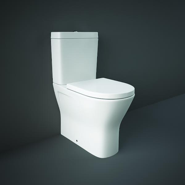 RAK Ceramics Resort Comfort Height Rimless Toilet & Seat RSTPAKMX