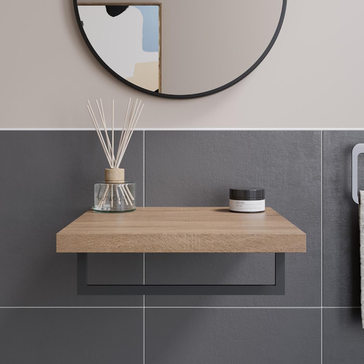 Floating Basin Shelves - Plumbworld