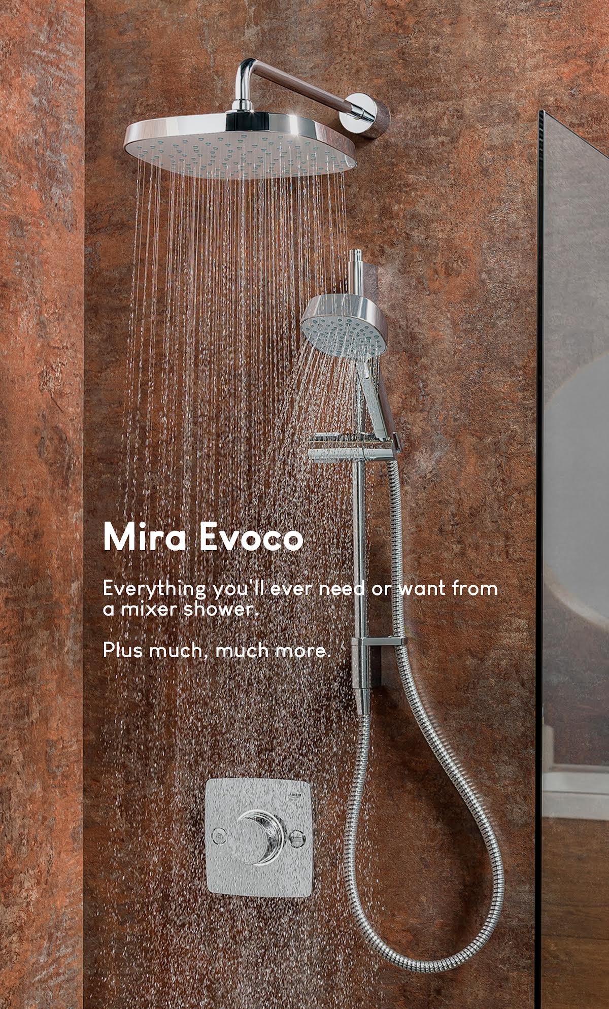 Mira Evoco Mixer Showers - Plumbworld